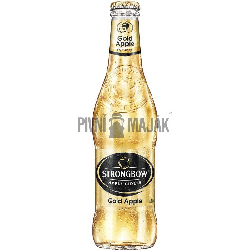 Strongbow Cider Apple Gold 0,33l - karton | Pivní maják